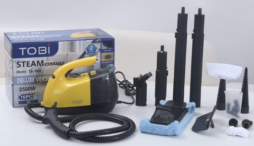 جهاز التنظيف البخار الاصلي tobi steam cleaner بقوة 2500w